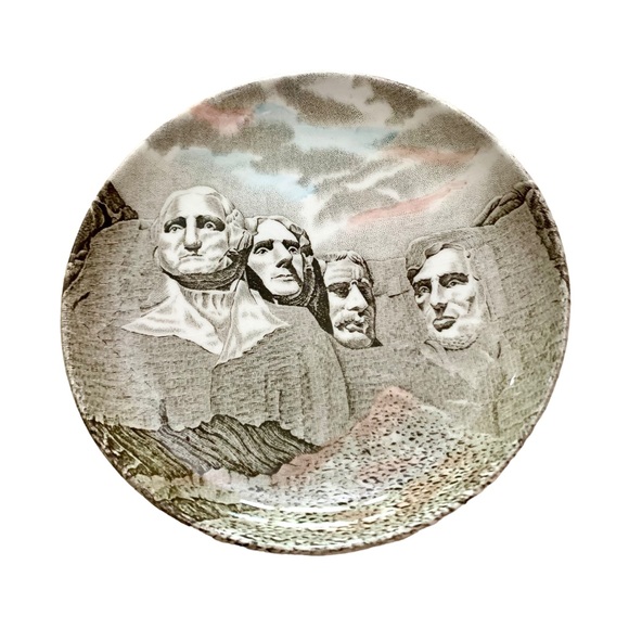 Other | Johnson Bros England Mount Rushmore Appreciation Plate | Poshmark